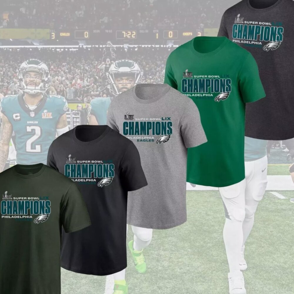 Eagles Super Bowl Lix Champions Fan Gifts - Gem